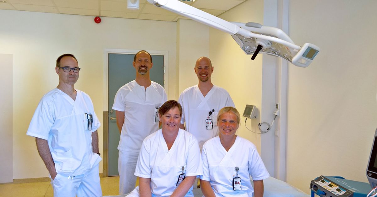 Har innredet mini-operasjonsstue - Sykehuset Østfold HF